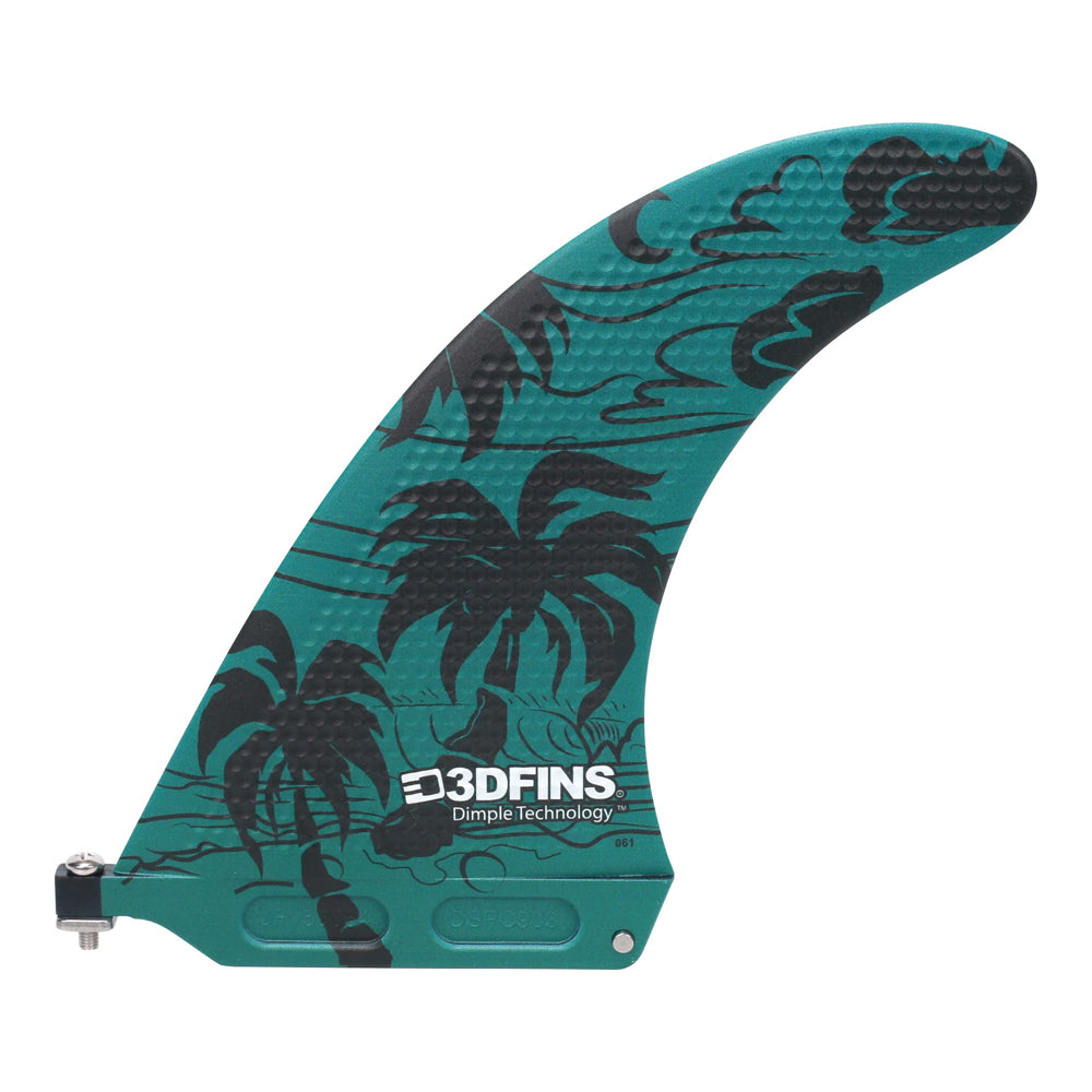 3D Fins - 9" Single - Juicy Palm Tree – Satorial Supplies