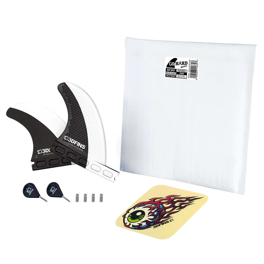 3D Fins - Rip Spit Side Bites - Small - Split Mono (Futures) – Satorial ...