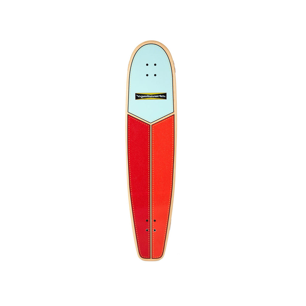 Hamboards - 45" The Huntington Hop - Light Blue/Orange/Red - Deck Only ...